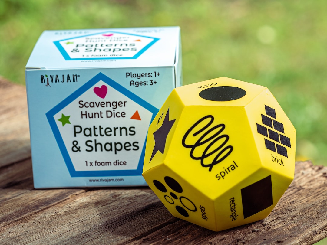 Nature Scavenger Hunt Dice: Family Outdoor Game - Etsy