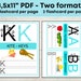 Alphabet Tracing Printable Flashcards | ABC Preschool Handwriting ...