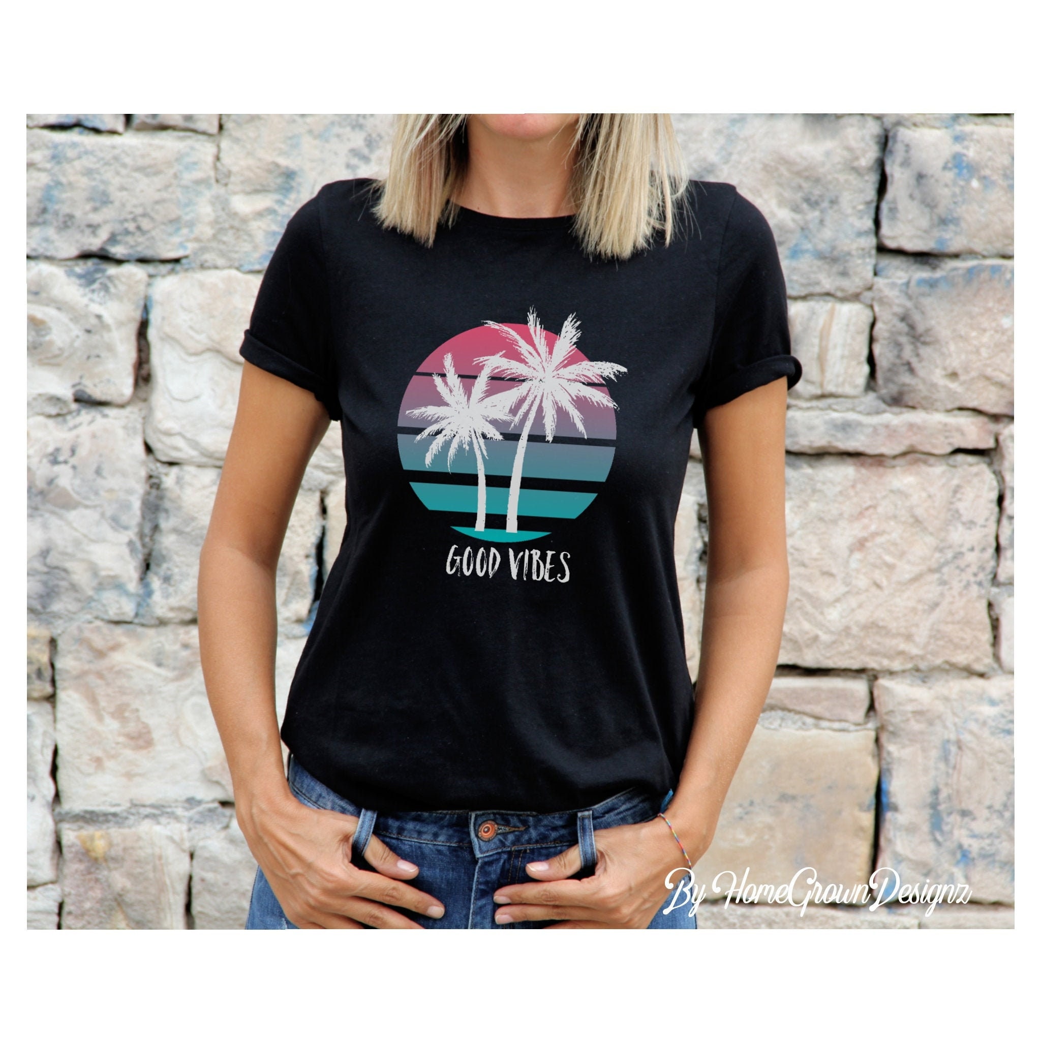 Good Vibes Shirt, Good Vibes Tshirt, Good Vibes Tee, Vacation Vibes ...