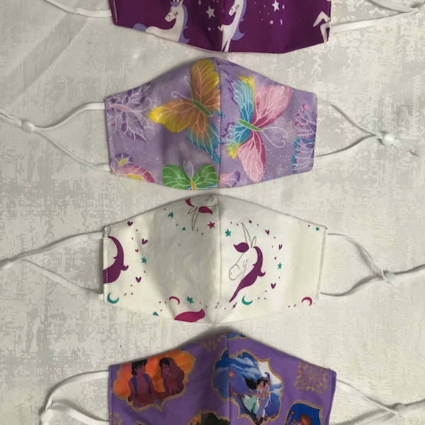 Unicorn Face Mask Adult - Etsy