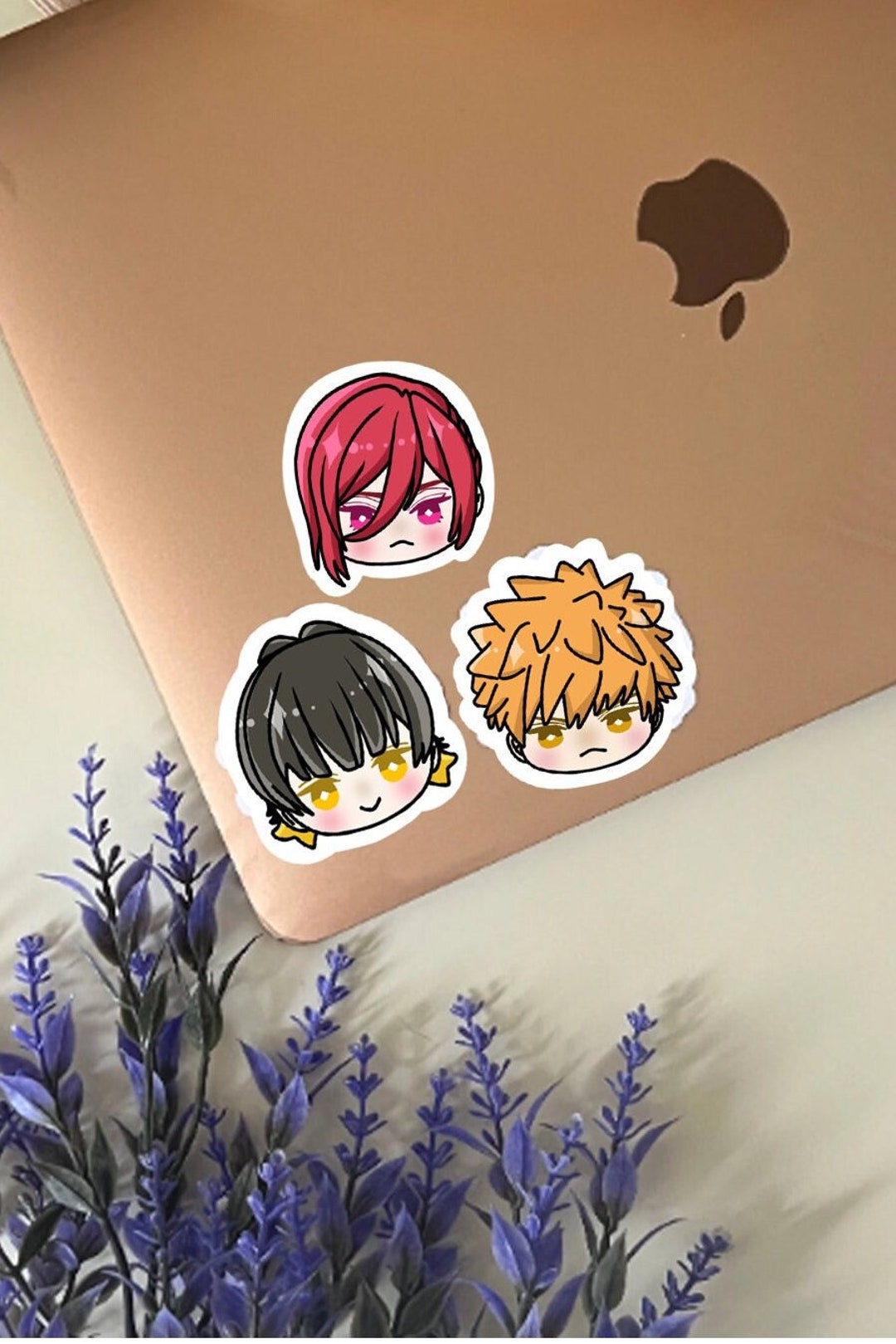 Cute Blue Lock Chibi Head Stickers Soccer Chigiri Bachira Kunigami Sae ...