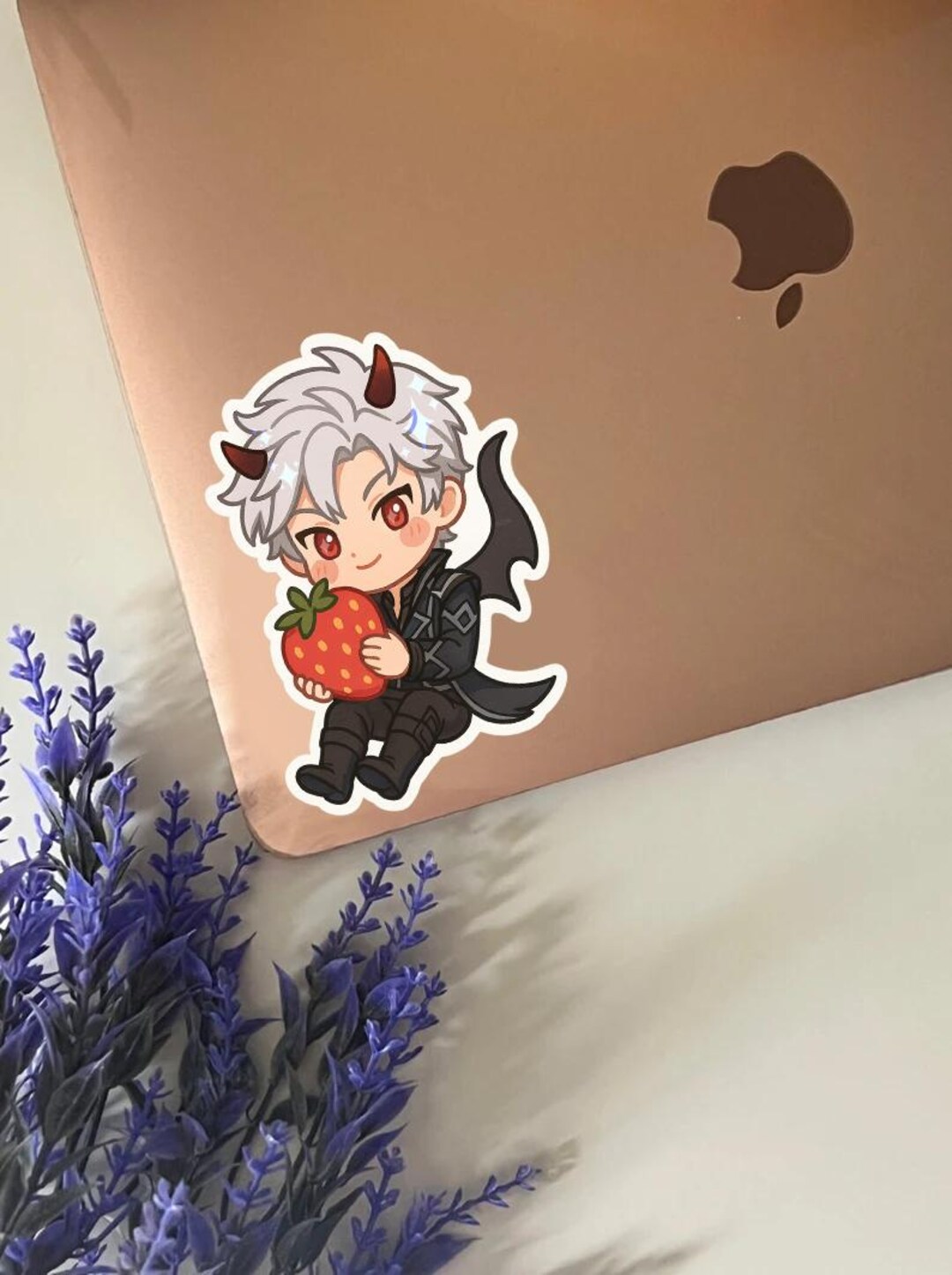 Sylus Qin Che Fruity Little Baby Dragon Chibi Sticker | Matte Cute ...