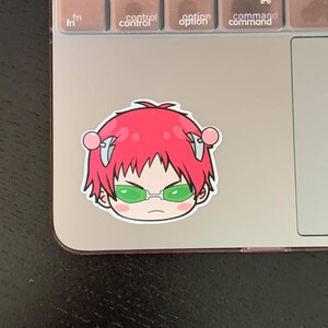 Cute Saiki K Chibi Stickers | Saiki Kusuo Nendo Riki Disastrous Anime ...