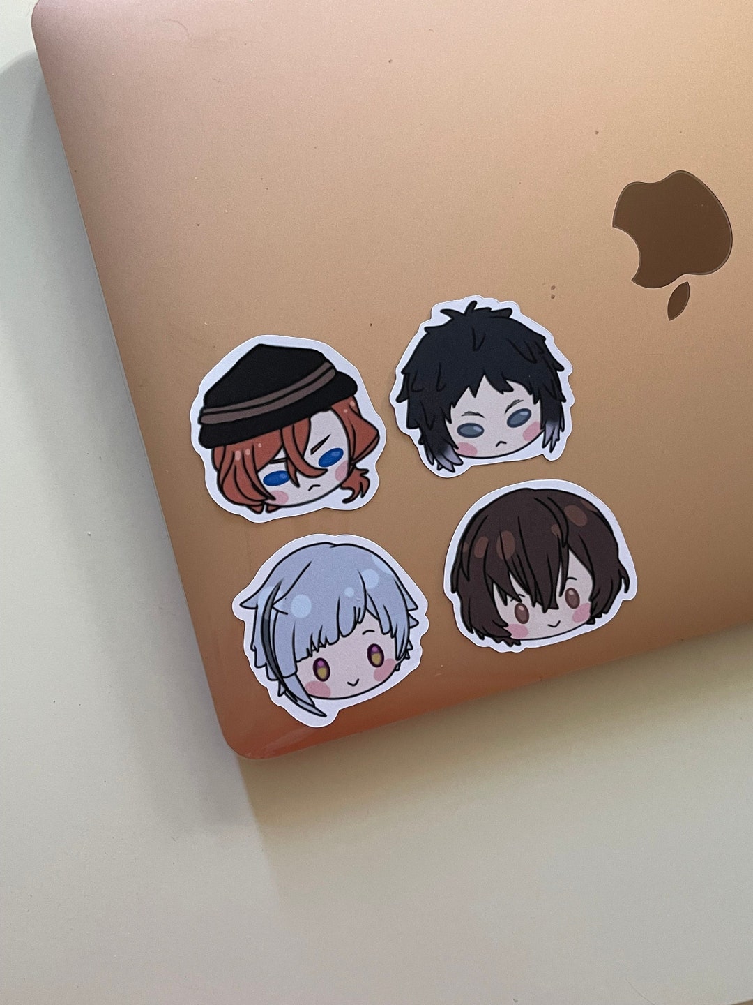 Bungou Stray Dogs Chibi Stickers BSD Cute Dazai Osamu Chuuya Nakahara ...