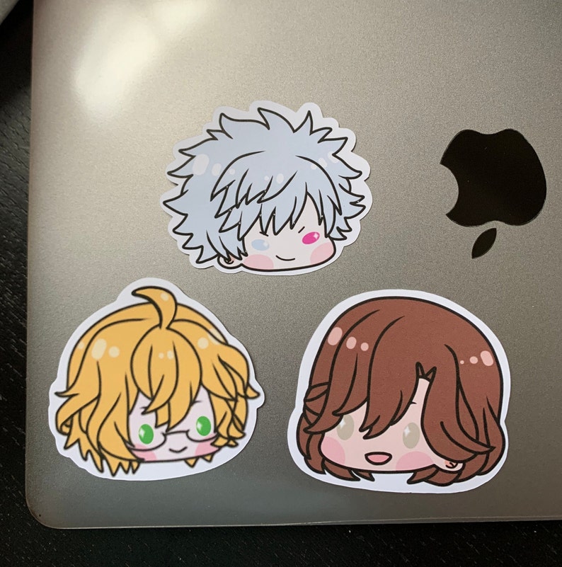 Utapri Chibi Stickers | Tokiya Natsuki Ranmaru Otoya Reiji Anime Matte ...