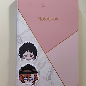 Bungou Stray Dogs Chibi Stickers BSD Cute Dazai Osamu Chuuya Nakahara ...