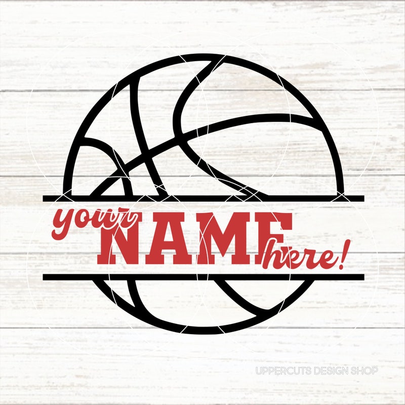 Split Basketball Svg - Etsy