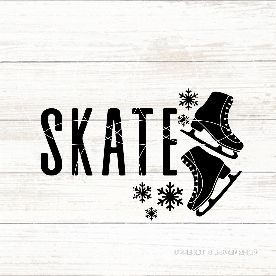 Skate SVG, Figure Skating Svg, Figure Skate, DIY Skating Mom Shirt or ...