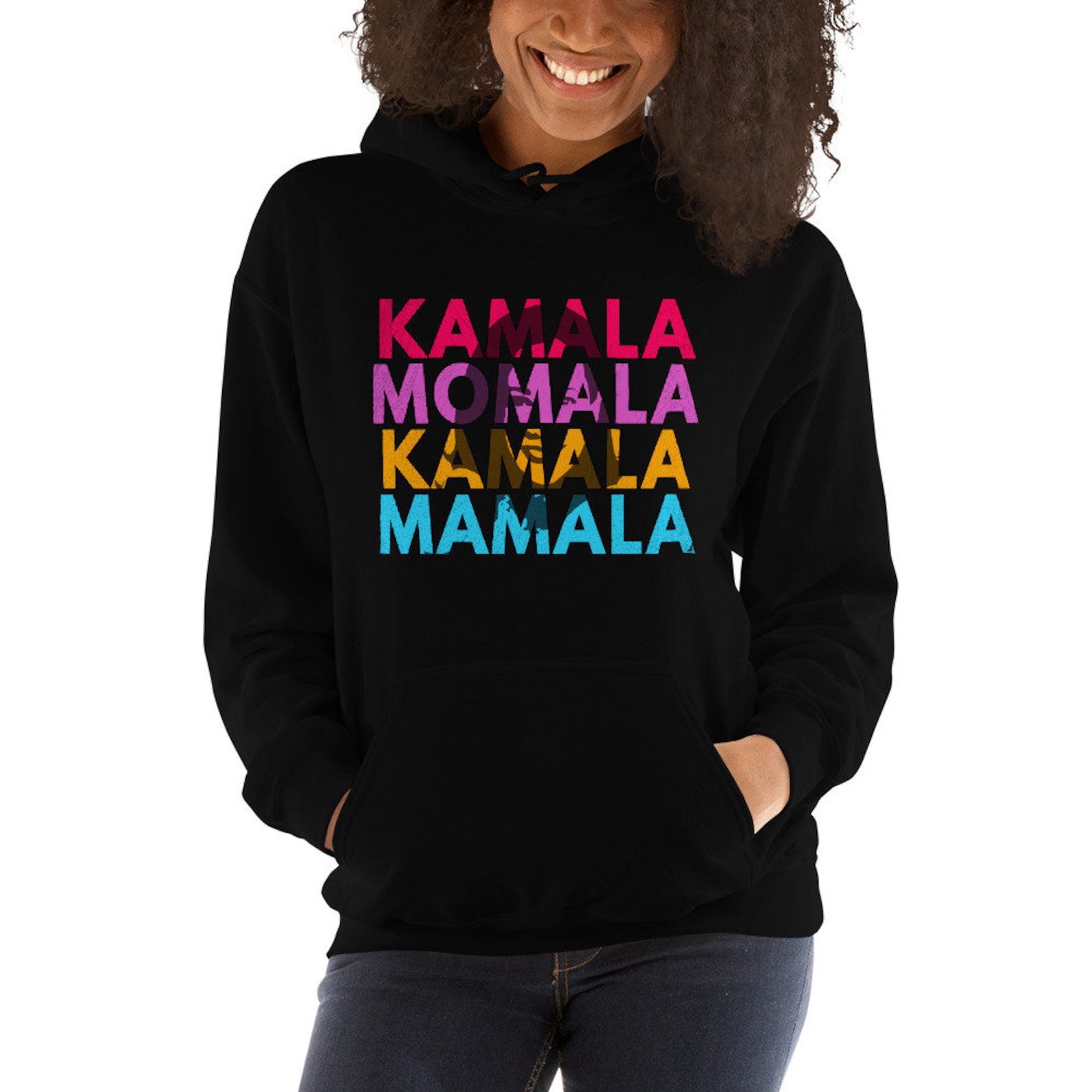 Kamala Momala Kamala Mamala Harris Hoodie Kamala Aunty Vote | Etsy