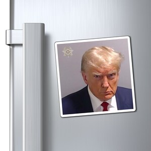 The Georgia Mugshot Trump Mugshot Magnet Trump Magnet Trump MAGA Trump ...