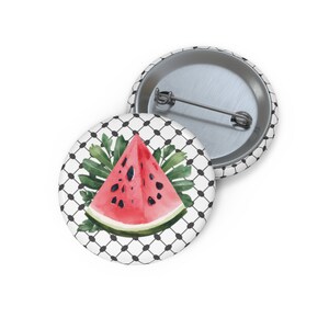 Not a Watermelon Palestine Pin Button - for Those Who Stand With ...