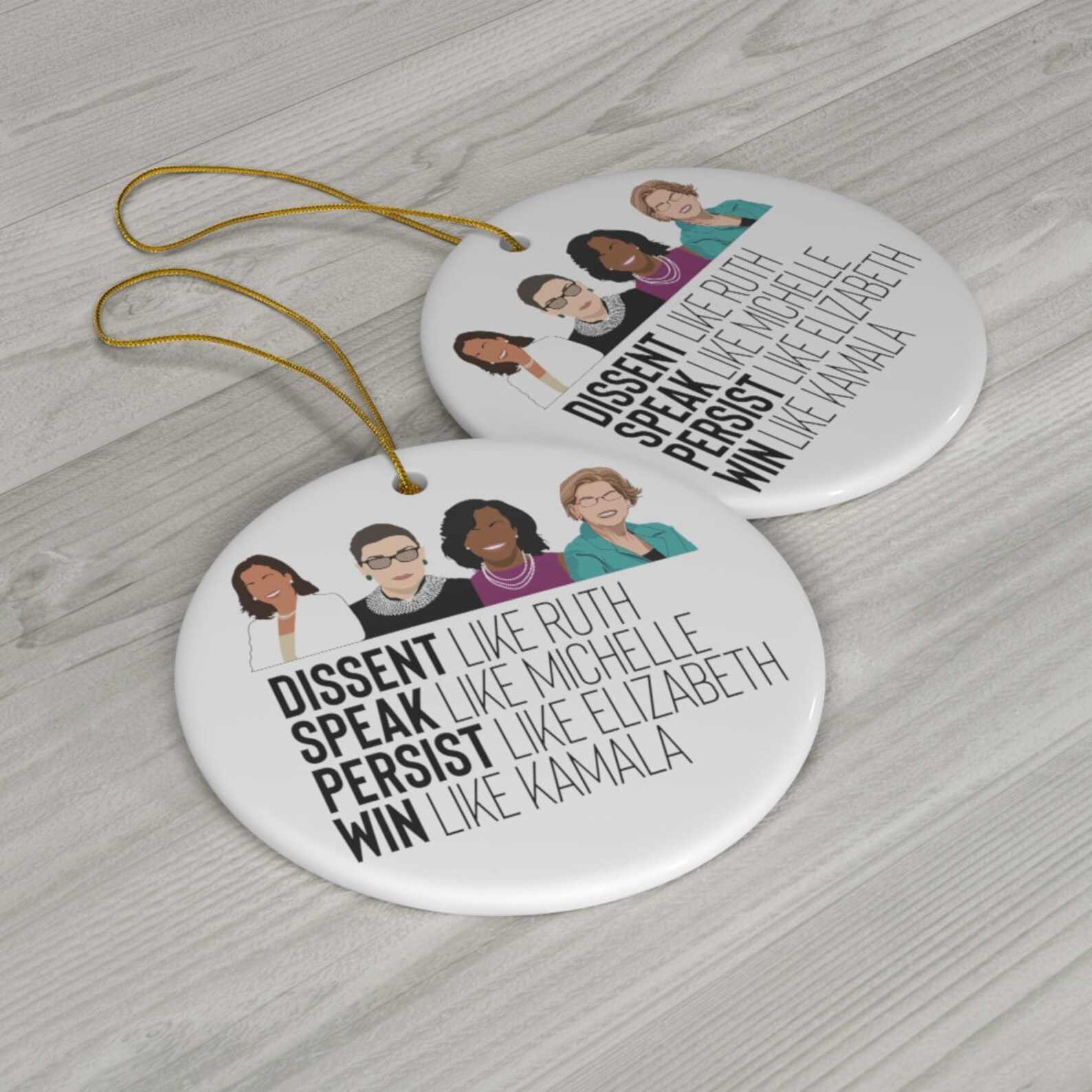 Kamala Ruth RBG Michelle Obama Elizabeth Warren - Inspirational Women ...