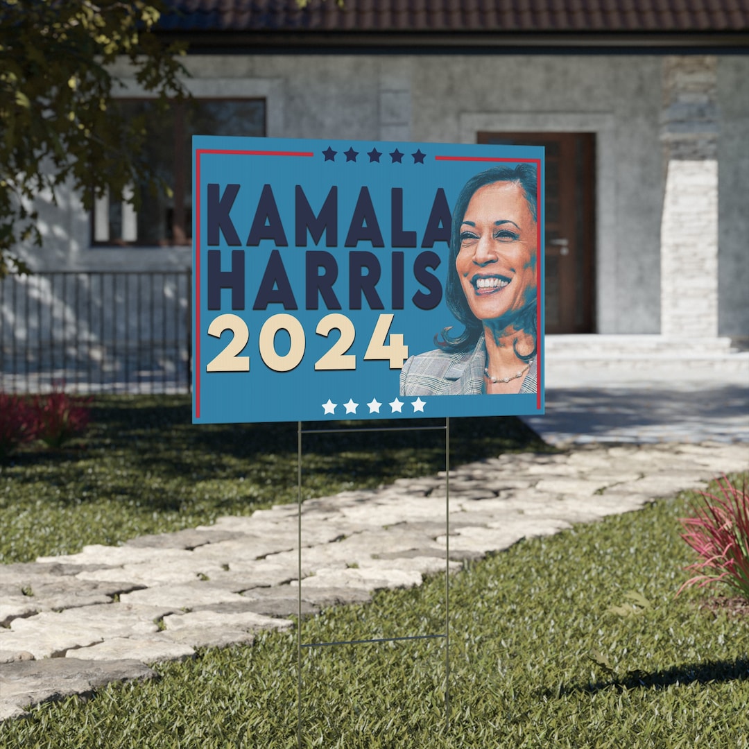 Kamala Harris 2024 Yard Sign With Stand, Kamala Sign, Vote Kamala, I'm ...