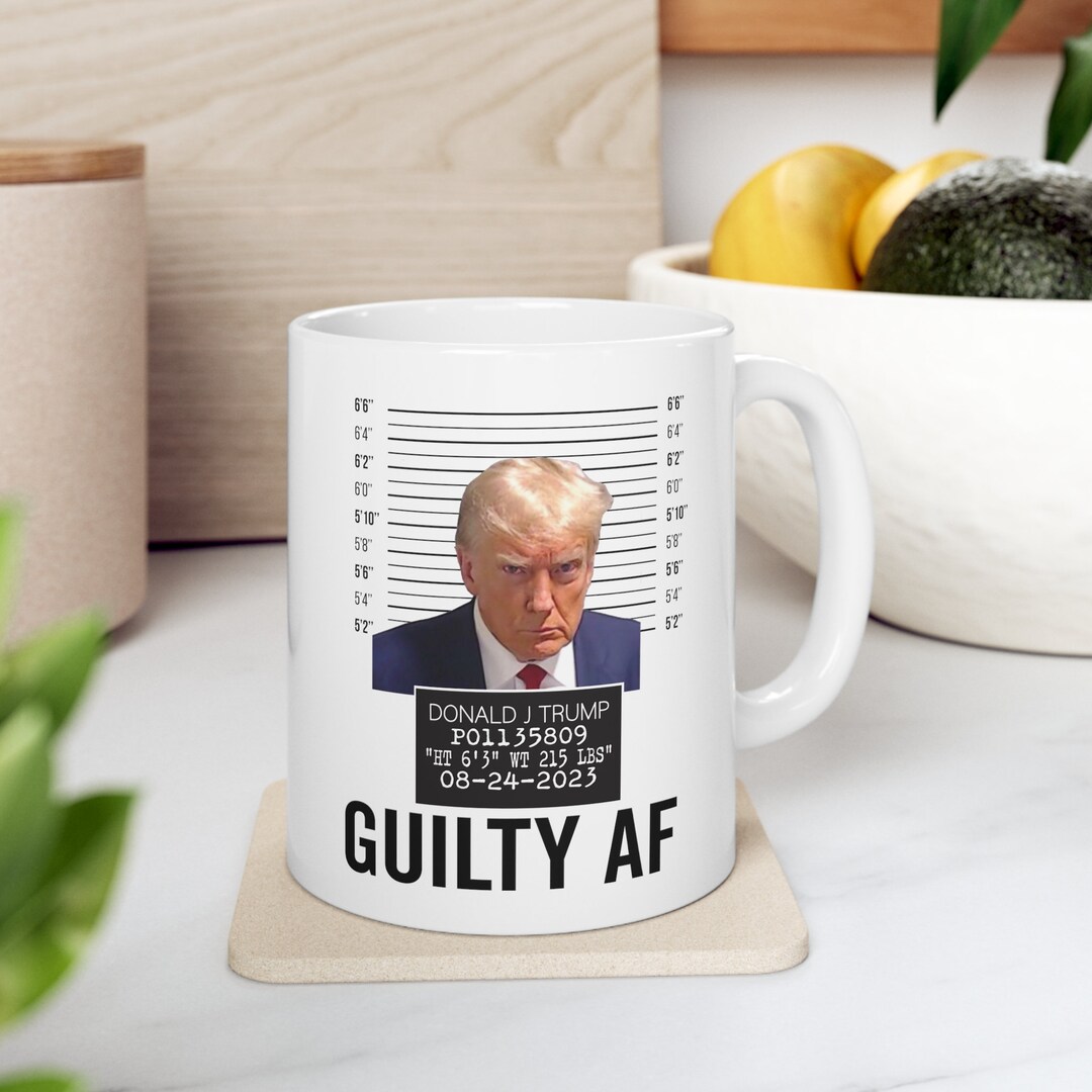 The Georgia Trump Mugshot Picture Mug Ceramic Mug 11oz - Funny Gift ...