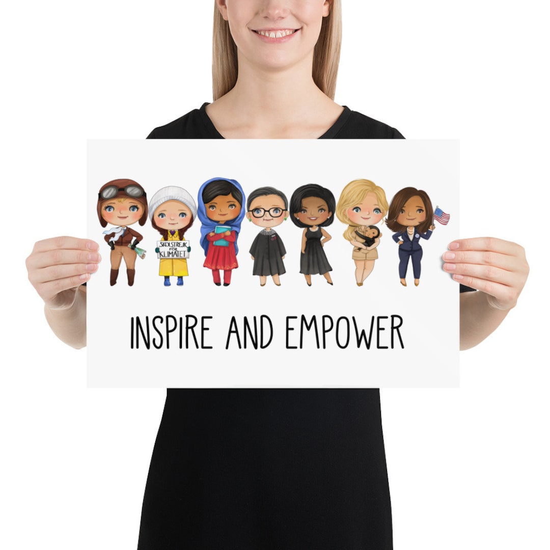 Inspirational and Empowered Women - Educational School Classroom or ...