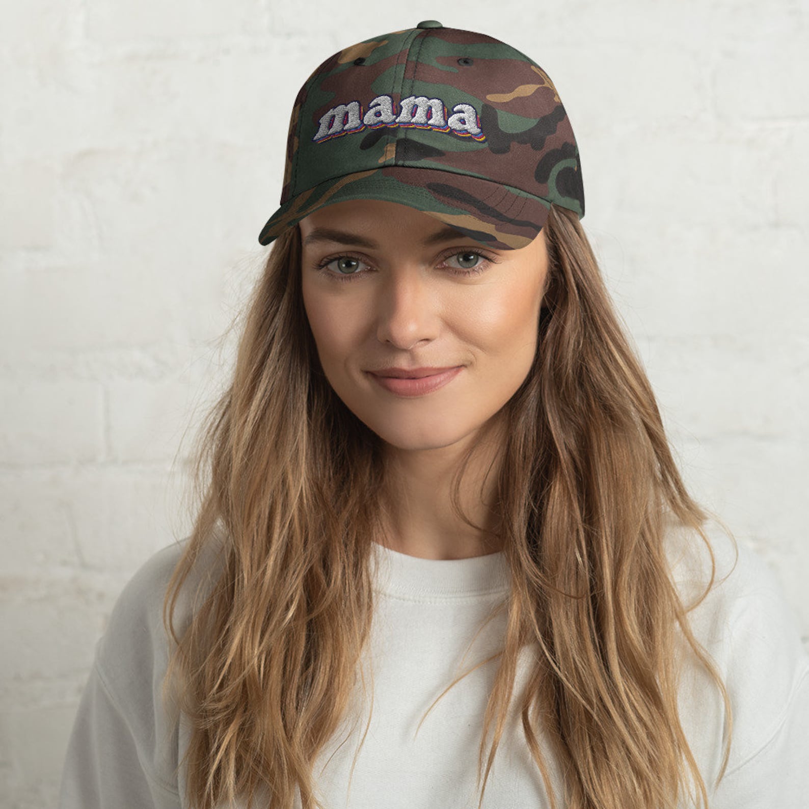 Mama Retro Style Hat for Mom Mommy Mother - I Love Mom - Mother's Day ...