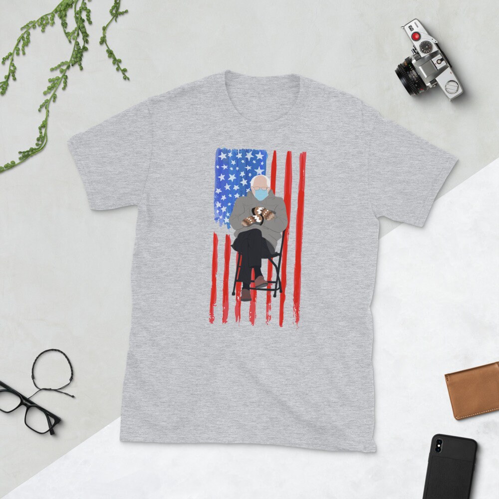 Bernie Sanders USA Flag Meme Shirt Bernie Shirt Bernie USA - Etsy