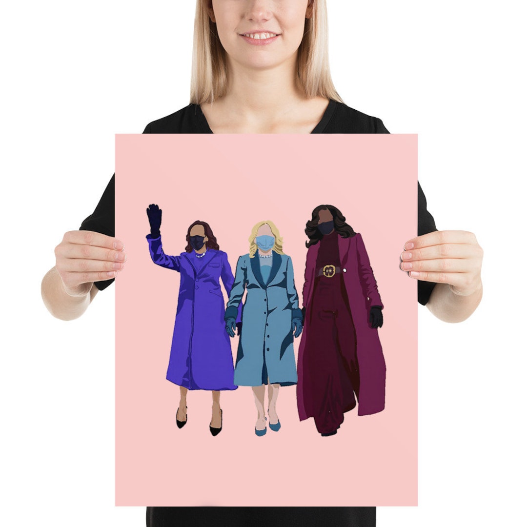 Inspirational Women Poster Influential Women Poster Kamala Harris ...