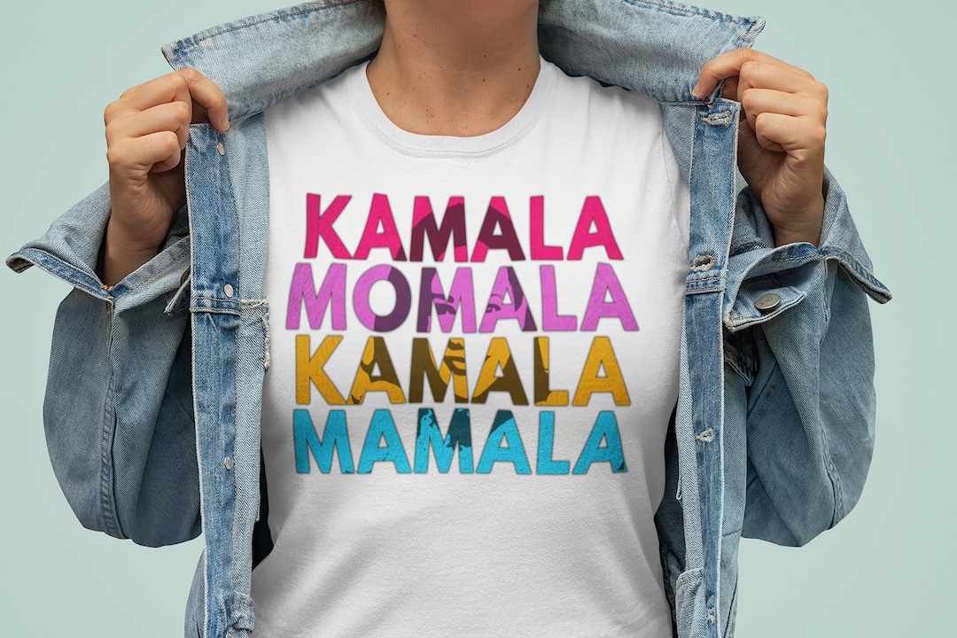Vice President Kamala Harris Tshirt Kamala Aunty Momala Tshirt Mamala ...