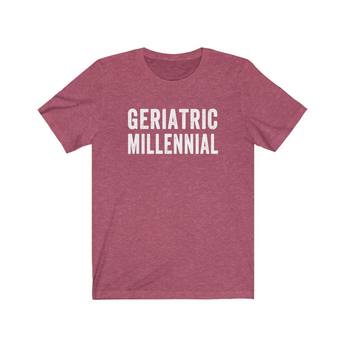 Geriatric Millennial Tshirt Millennial Leaders Millennials | Etsy
