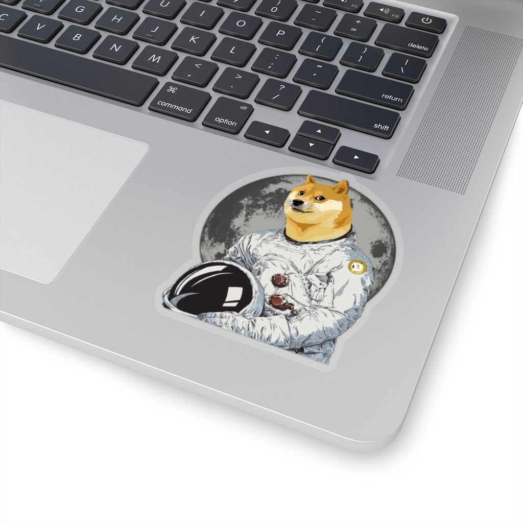 Doge Sticker Doge Coin Stickers Doge to the Moon Doge 420 - Etsy