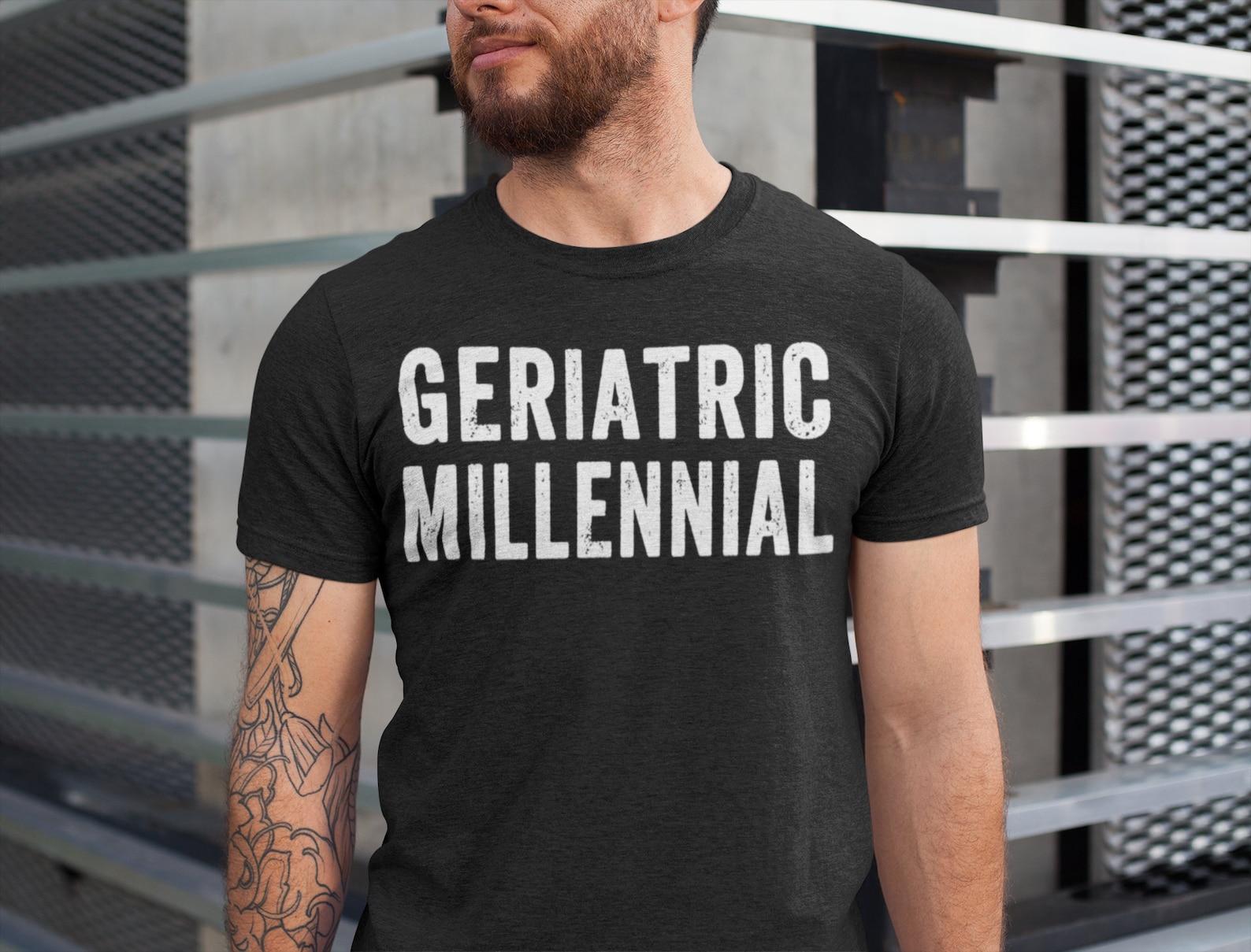 Geriatric Millennial Tshirt Millennial Leaders Millennials | Etsy