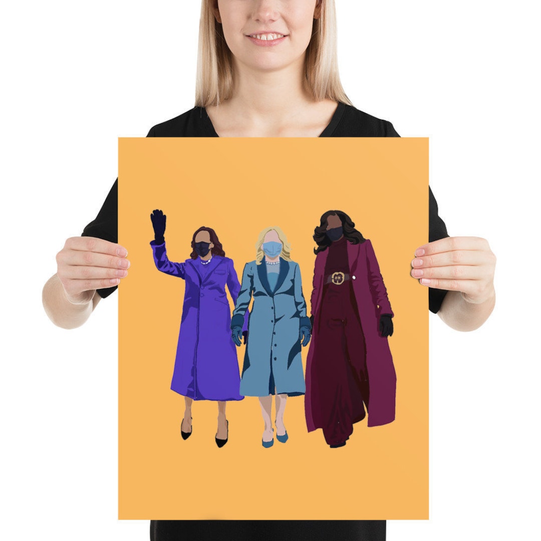 Inspirational Women Poster Influential Women Poster Kamala Harris ...