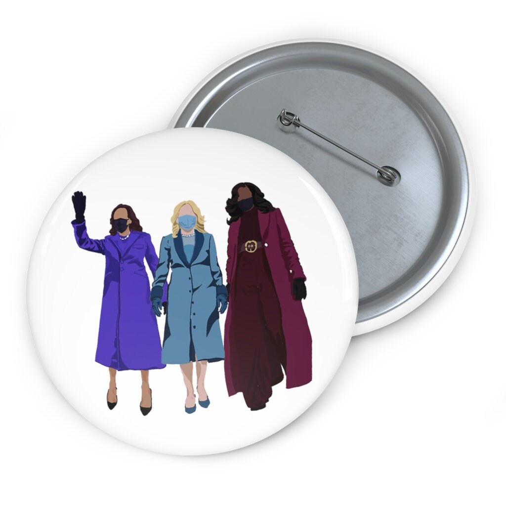 Kamala Pin Michelle Obama Pin Doctor Jill Biden Pin Buttons - Etsy