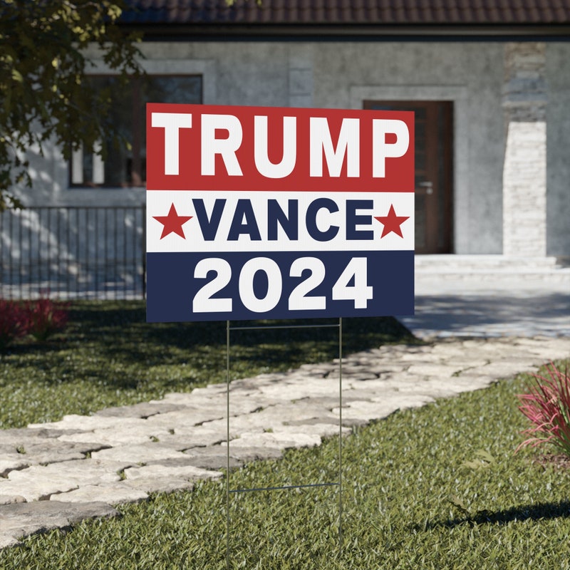 Trump Yard Signs 2024 - Etsy