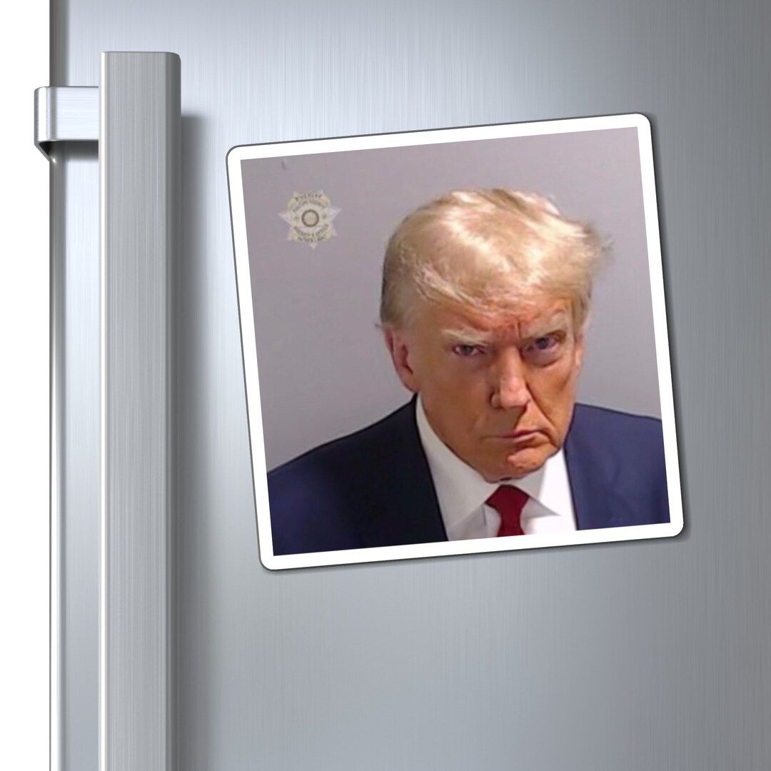 The Georgia Mugshot Trump Mugshot Magnet Trump Magnet Trump MAGA Trump ...