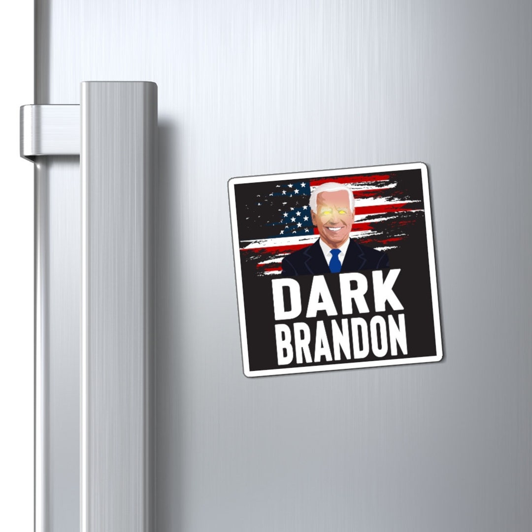 Dark Brandon Magnet - Funny Pro Biden Rises Dark Brandon Rises Biden ...