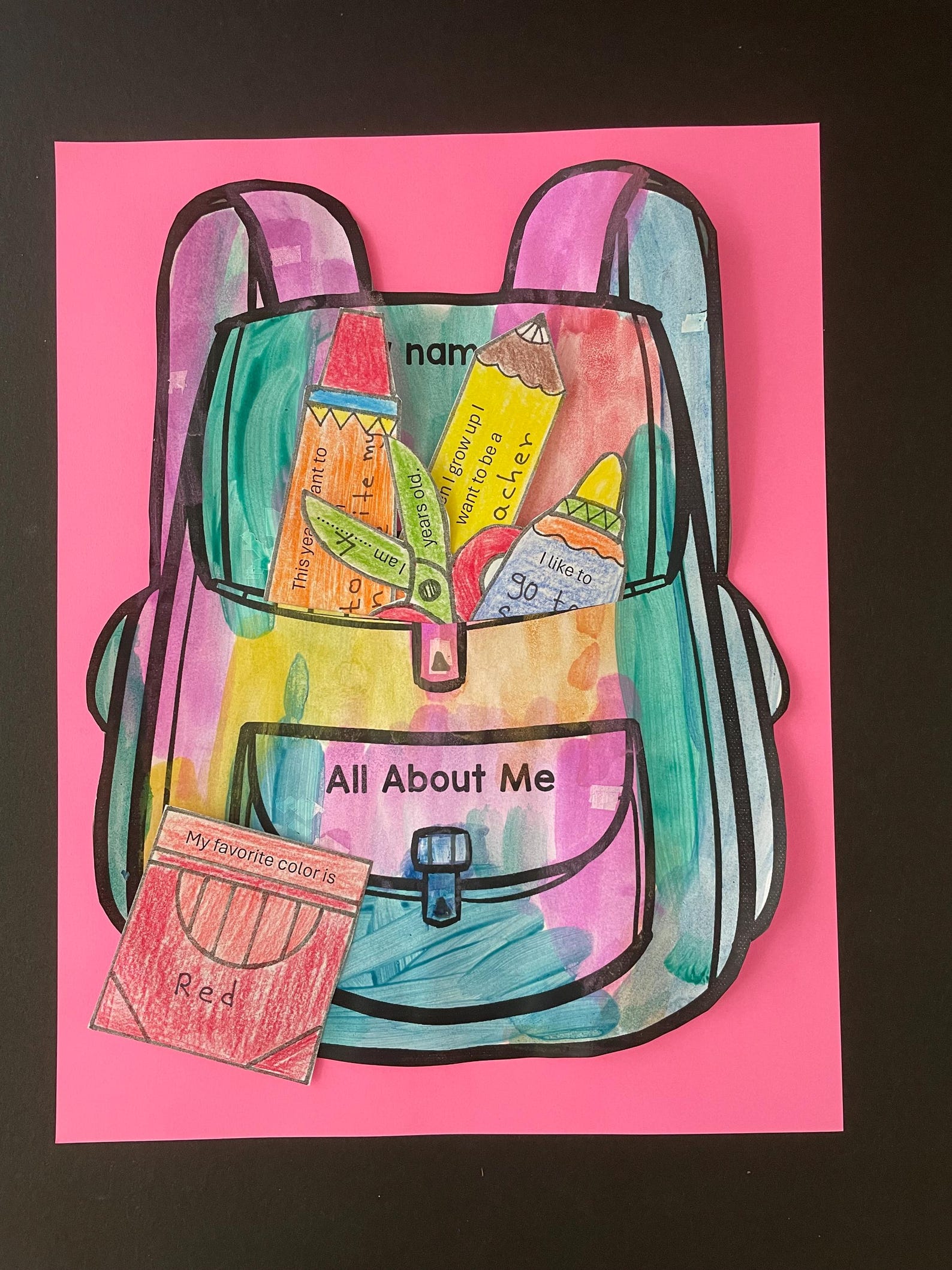 Kids Pre Cut Crafts , Back to School, Craft Kit, Homeschool Supplies ...