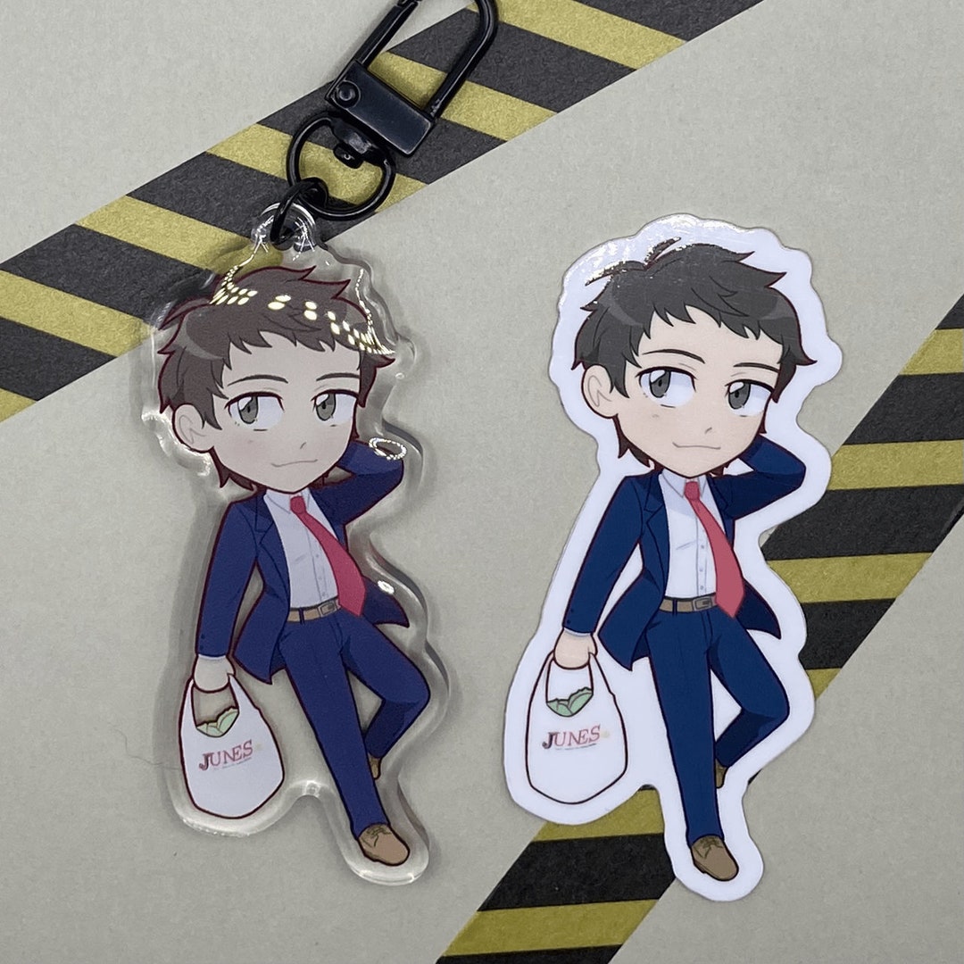 Tohru Adachi Charms, Pins, and Stickers - Etsy