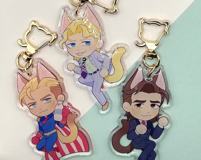 Problematic Catboy Charms - Etsy