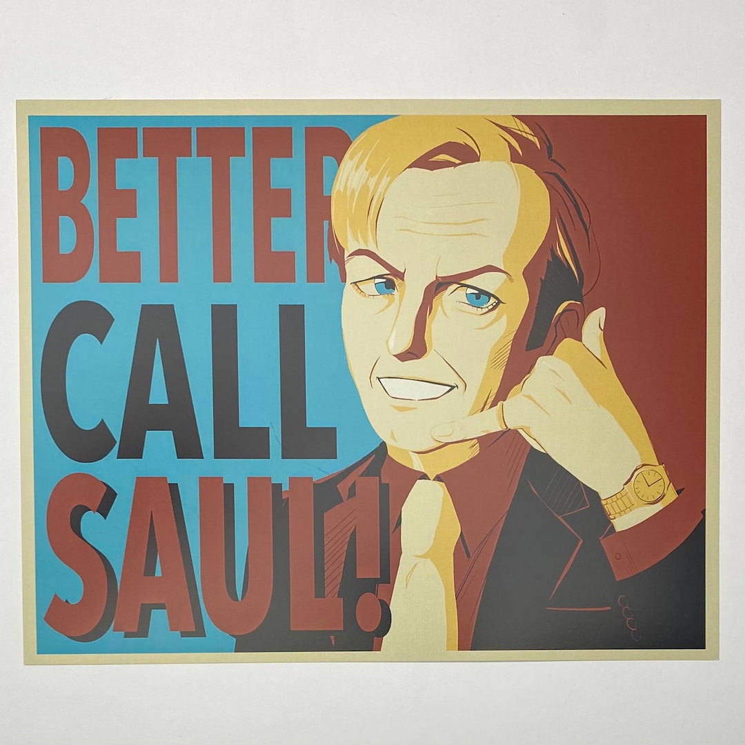 Better Call Saul! Print - Etsy