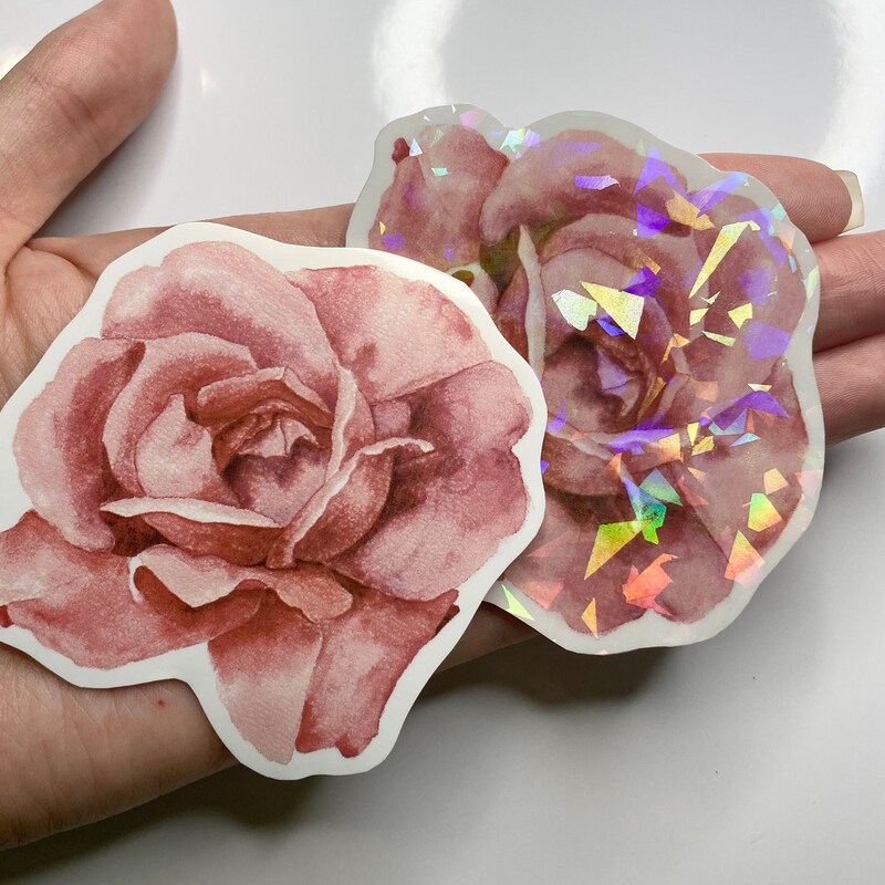 Stickers rosa - Etsy México