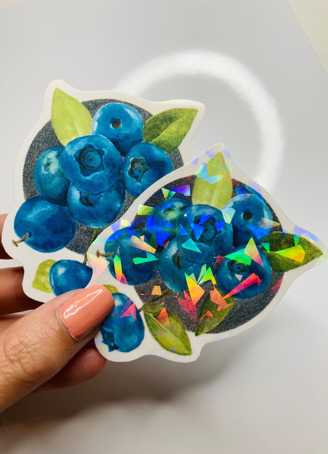 Blueberry Vinyl Stickers | Fruit Stickers | Tumbler Stickers | Laptop ...
