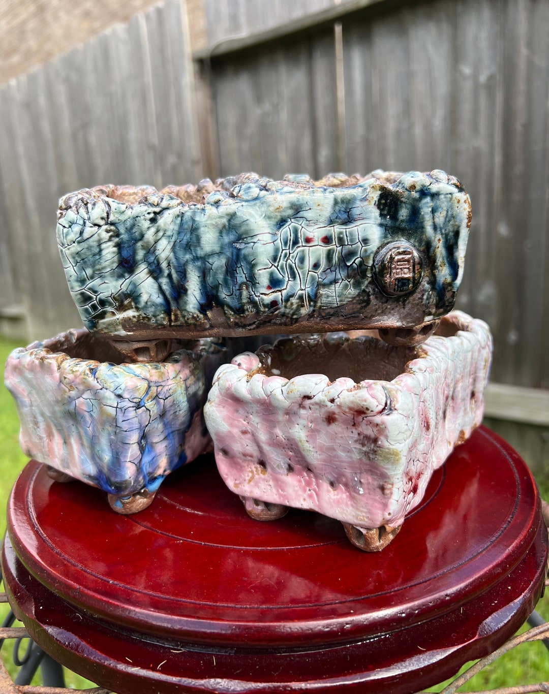 Hand Made Ceramic Pot 6" X3" X 2.5" - Etsy