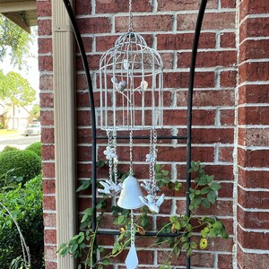 Metal Bird Cage Wind Chimes - Etsy
