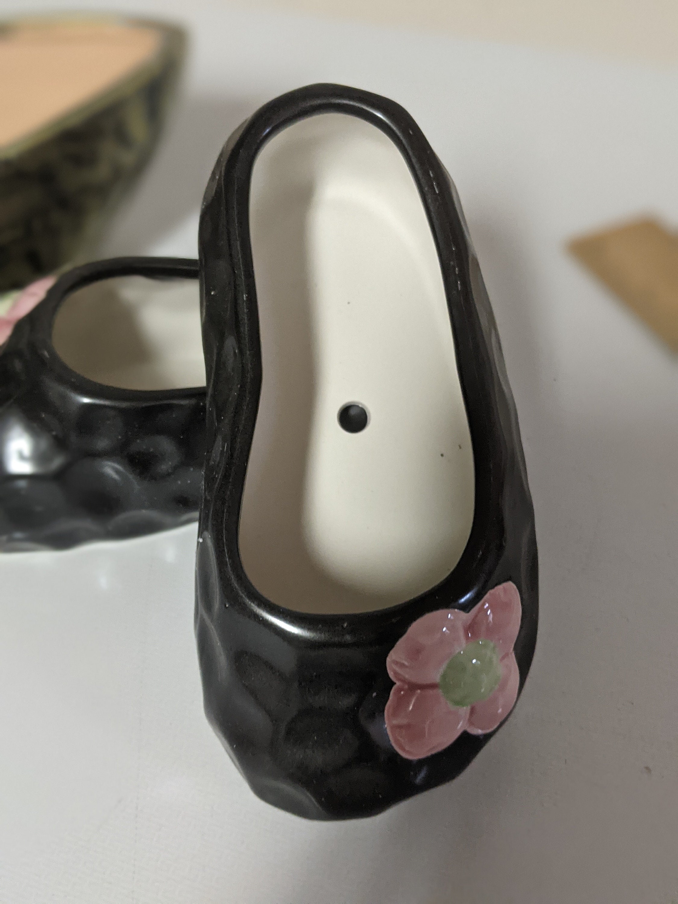 Chaussures pour bébé en céramique et ensemble de pots en | Etsy
