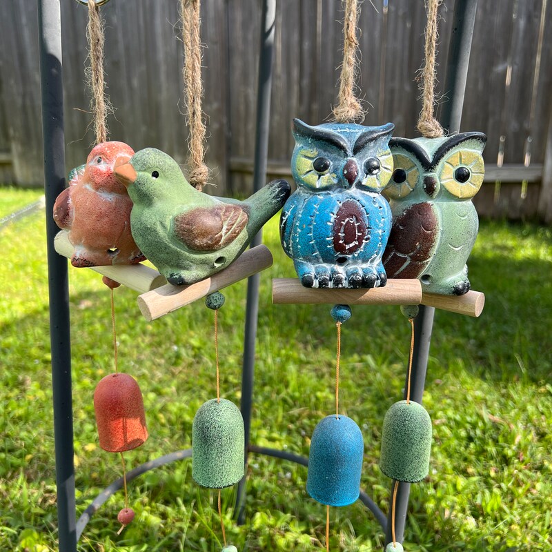 Clay Wind Chime - Etsy