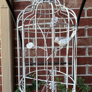 Metal Bird Cage Wind Chimes - Etsy