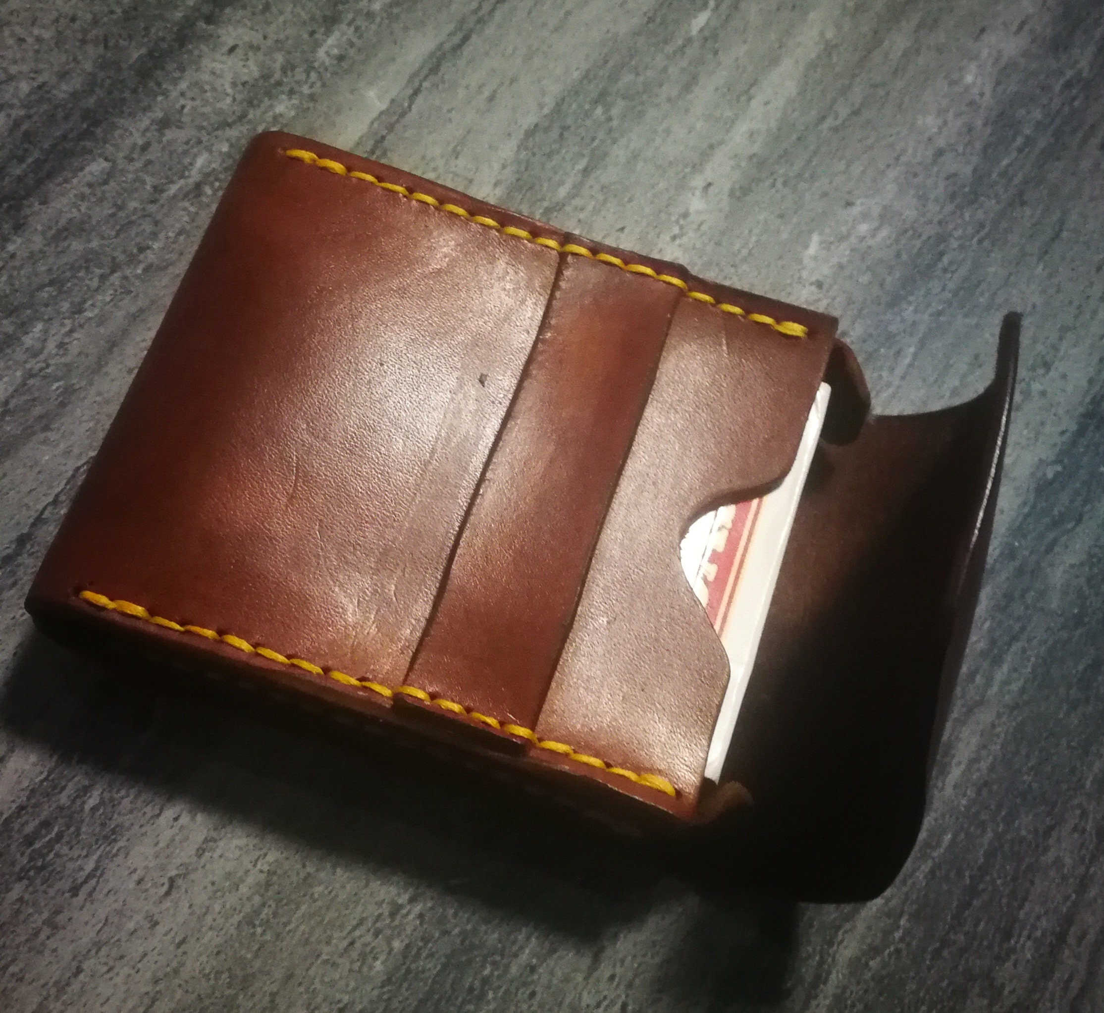 Leather Playing Card Case | Etsy