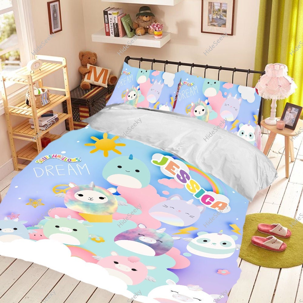 Squishmallow Personalized Bedding Set sold by Tring Tee | SKU 134578 ...