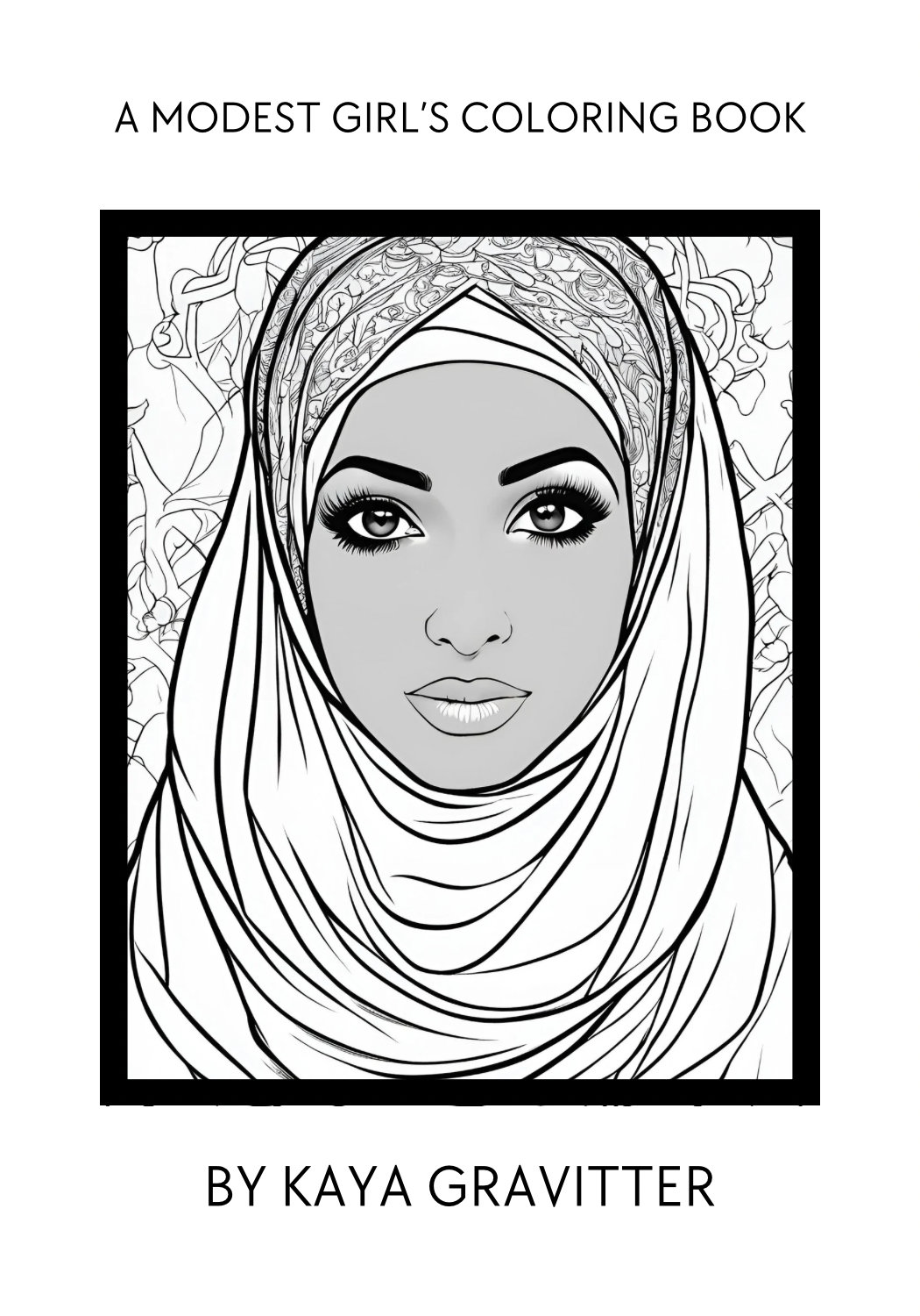 A Modest Girl’s Coloring Book by Kaya Gravitter (print) - Etsy