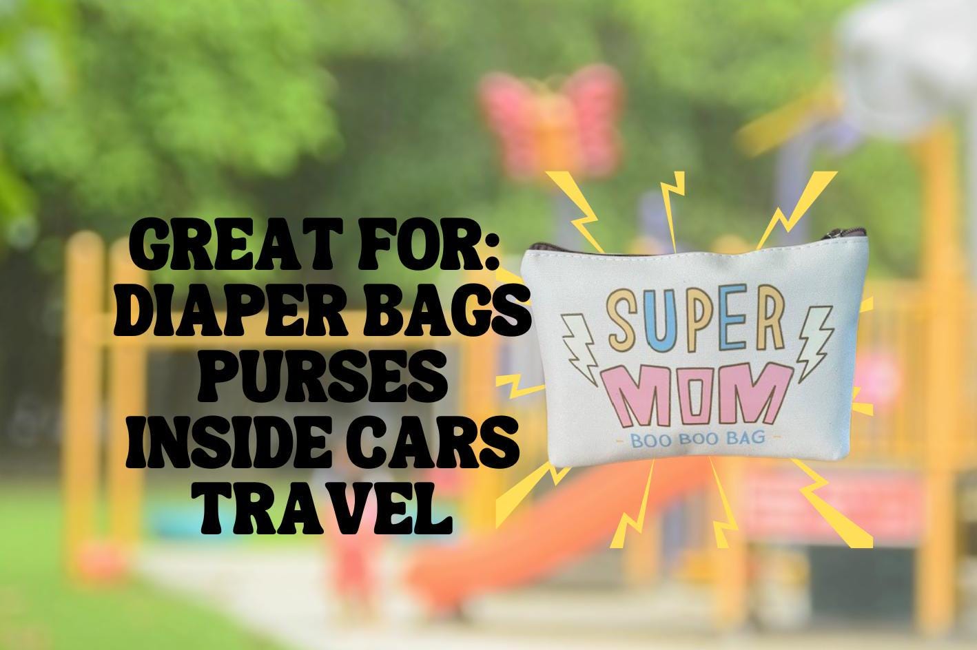 Super Mom Boo Boo Bag, Bandaid Bag, Ouchie Bag, Travel Bag, New Mom ...
