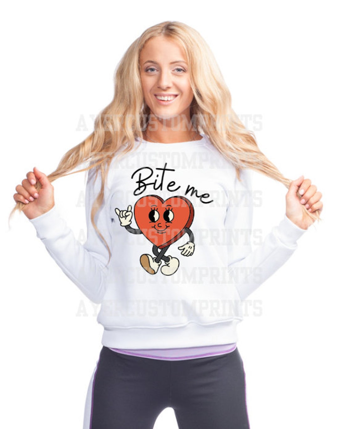 Bite Me Heart Png, Valentines Day. Vday Heart, Bite Me, Love Png, Funny ...