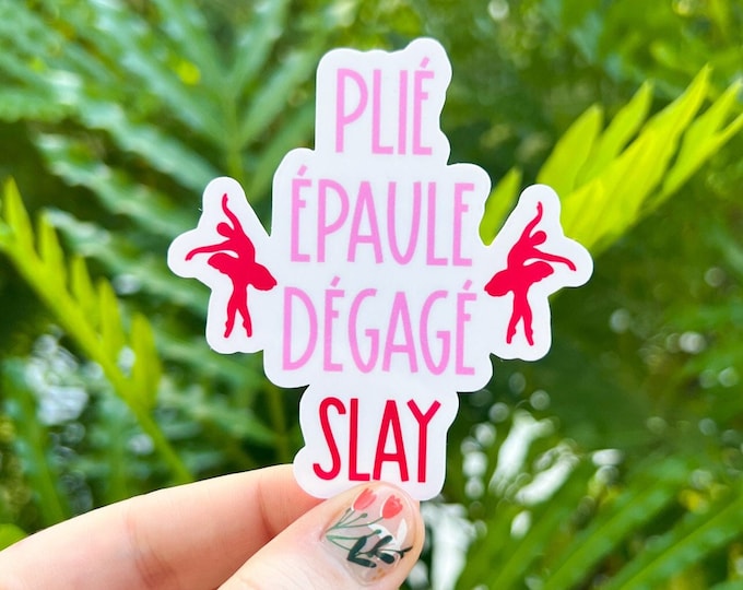 Ballet Slay Sticker, Dance, Ballet, Ballerina, Dance Teacher, Pink ...