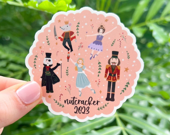 Nutcracker Suite Sticker, Nutcracker, Dance, Ballet, Christmas, Dance Sticker, Laptop Sticker - Etsy