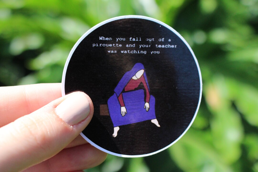 Martha Graham Vinyl Sticker, Funny Dance Laptop Decal - Etsy